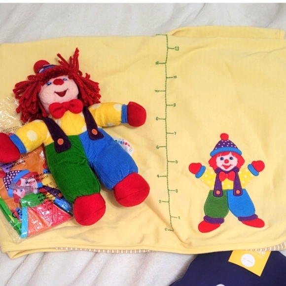 Gymboree | Toys | Nwt 206 Gymboree Gymbo Growth Chart Blanket Plush And ...